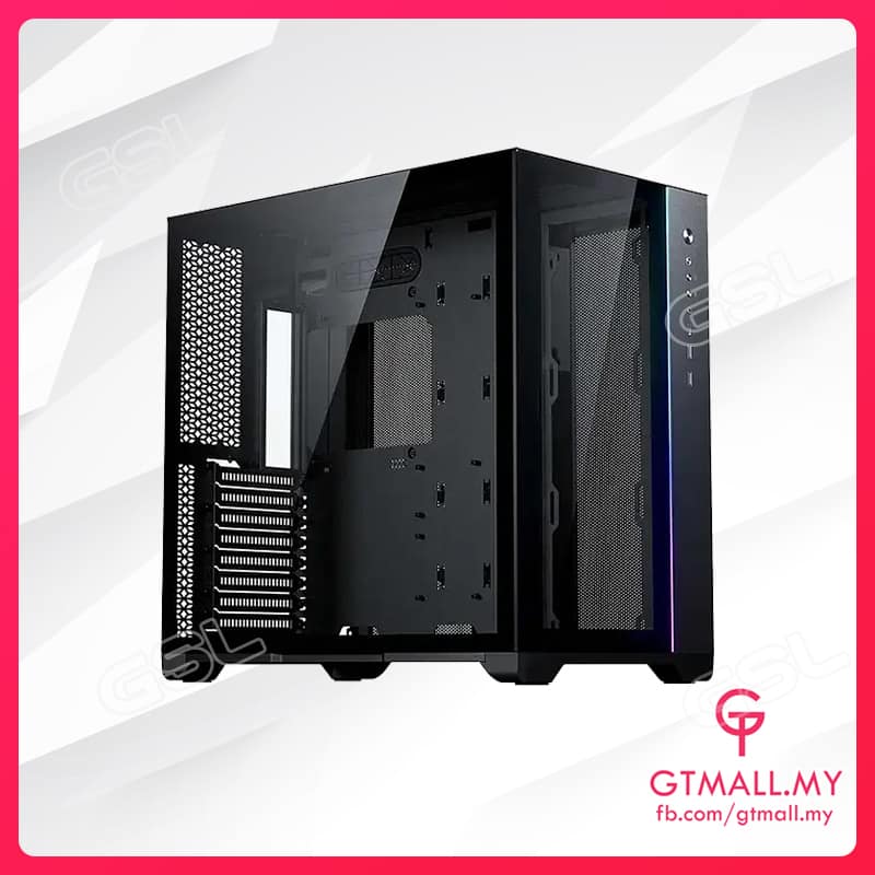 MAGNIUMGEAR NEO Qube 2 ATX DRGB TG Case – Black – GTech Solutions